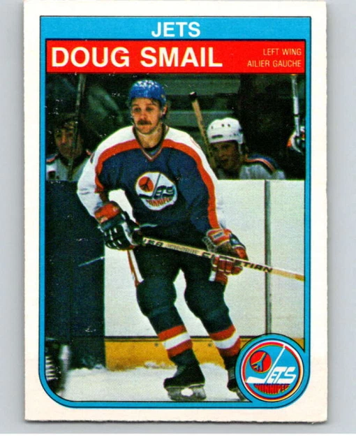 1982-83 O-PEE-CHEE #388 Doug Smail RC recrue Winnipeg Jets V59864 EUR 1 ...