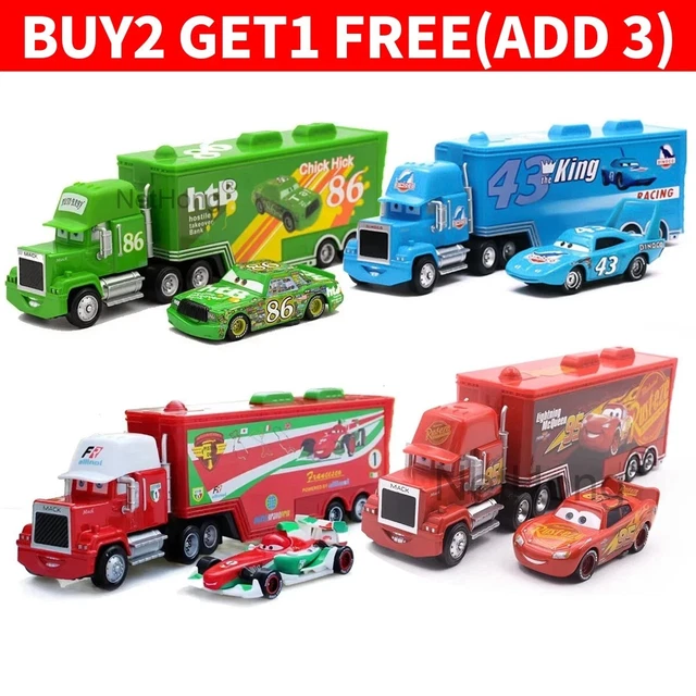 DISNEY PIXAR CARS Jackson Storm Car&Truck 1:55 Metal Diecast New Toys ...