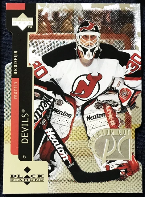 MARTIN BRODEUR BLACK Diamond Premium Cut card PC24, 1997 -98 NHL ...