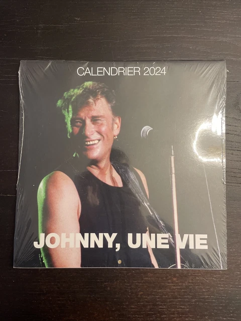 JOHNNY HALLYDAY CALENDRIER 2024 Neuf EUR 5,00 - PicClick FR