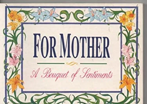 POUR MÈRE, UN Bouquet De Sentiments Livre de Poche Peggy Schaffer EUR 4 ...