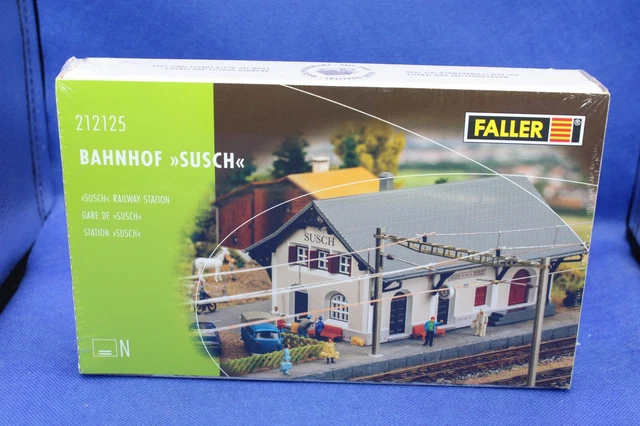 FALLER 212125 SPUR N RHB-Bahnhof"Susch"Bausatz/NEU/OVP EUR 59,99 ...