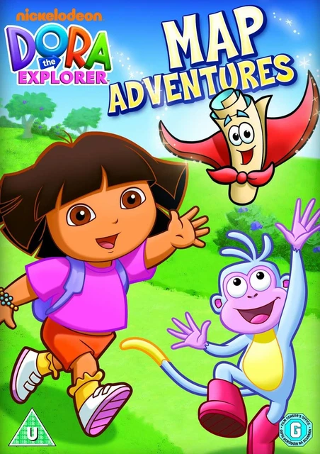 DORA THE EXPLORER: Dora's Map Adventure (DVD) Dora the Explorer-Dora S ...