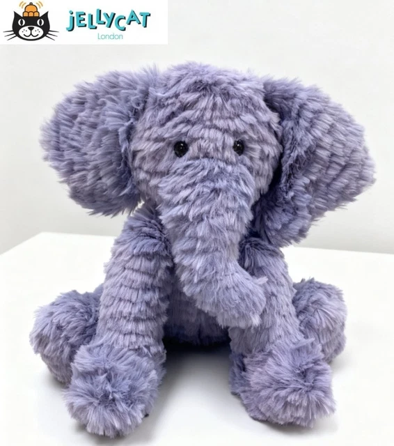 JELLYCAT FUDDLEWUDDLE ELEPHANT-23CM, BNWT, Christmas Collectible With ...