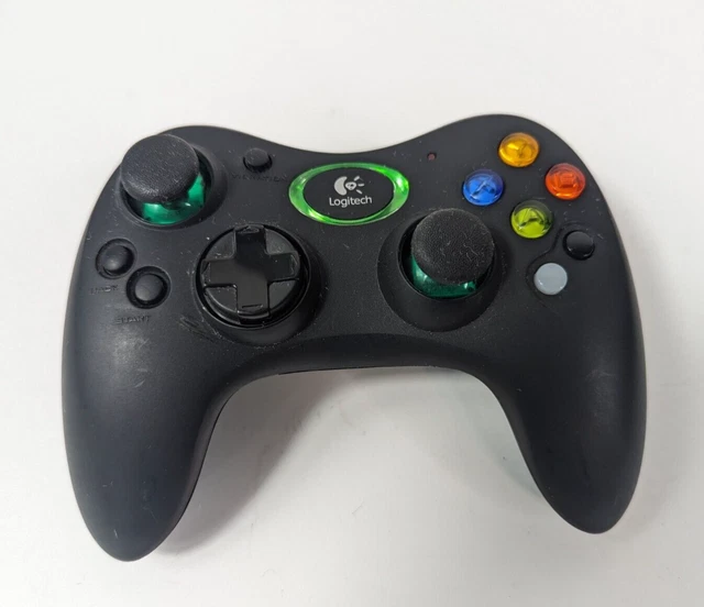 LOGITECH WIRELESS ORIGINAL Xbox Cordless Precision Controller NO DONGLE ...