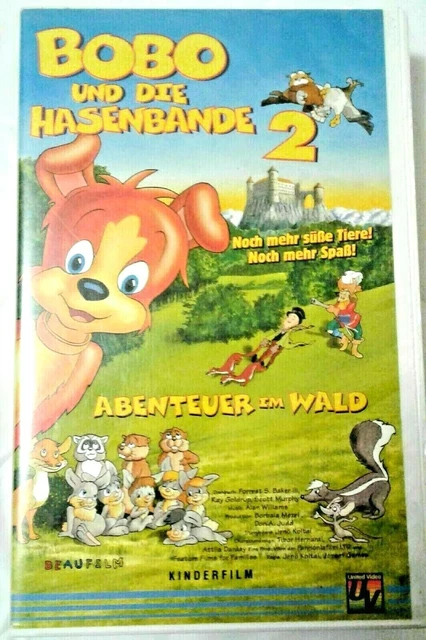 BOBO UND DIE Hasenbande 2 VHS Video Cassette German Children's program ...