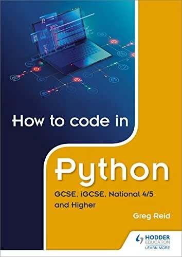 How To Code In Python Gcse Igcse Nati Reid Greg £13 99 Picclick Uk