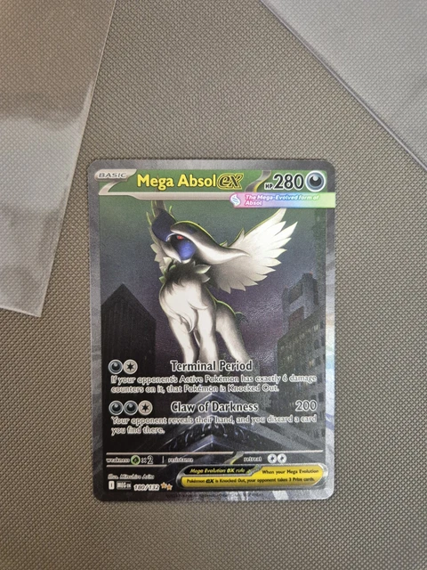 POKÉMON TCG MEGA Absol EX Sir 180/132 Mega Evolution £55.82 - PicClick UK