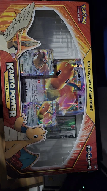 POKÉMON EVOLUTIONS KANTO Power Collection Box - Featuring Dragonite EX ...