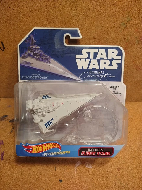 HOT WHEELS STAR Wars Original Concept Starship Diecast Set 5 Ships W ...