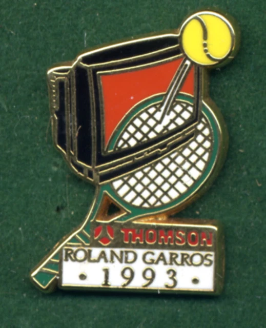 PIN'S ROLAND GARROS 1993 - THOMSON - Arthus Bertrand EUR 6,00 - PicClick FR