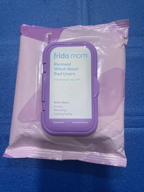 FRIDA MOM WITCH Hazel Perineal Cooling Pad Liners, White, 24 pad liners ...