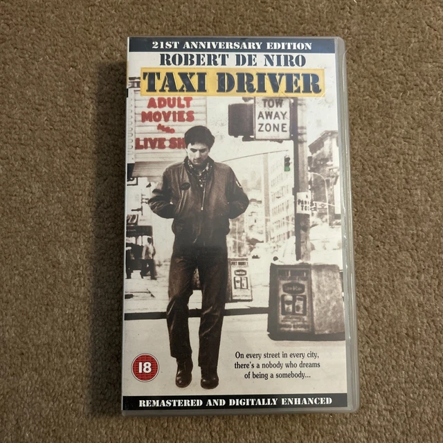 TAXI DRIVER VHS Video Robert De Niro REMASTERED £1.13 - PicClick UK