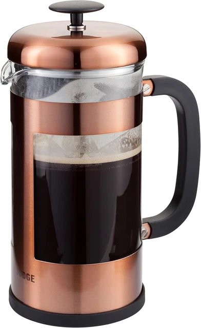 JUDGE GLASS CAFETIERE, 8 Cup Coffee Maker (1L), Removable Base, Scratch ...