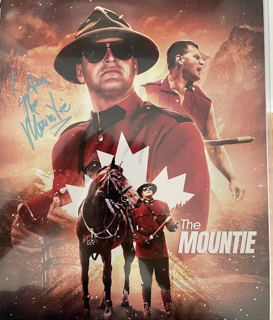 THE MOUNTIE JACQUES Rougeau Signed 8x10 W/proof Photo WWE WWF ...