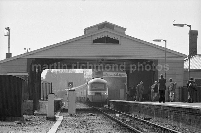 FROME STATION HST 43139 & 43023 11.4.84 John Vaughan Negative RN142 £2. ...