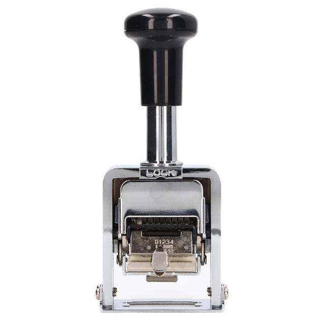 AUTOMATIC NUMBERING STAMP Self Inking Number Stamp For Medicine For ...