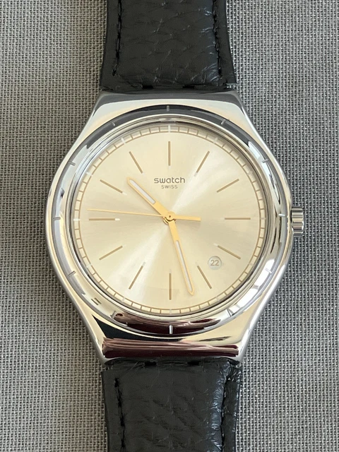 SWATCH IRONY, SWISS Made Stainless Steel Quartz Watch. £45.00 - PicClick UK