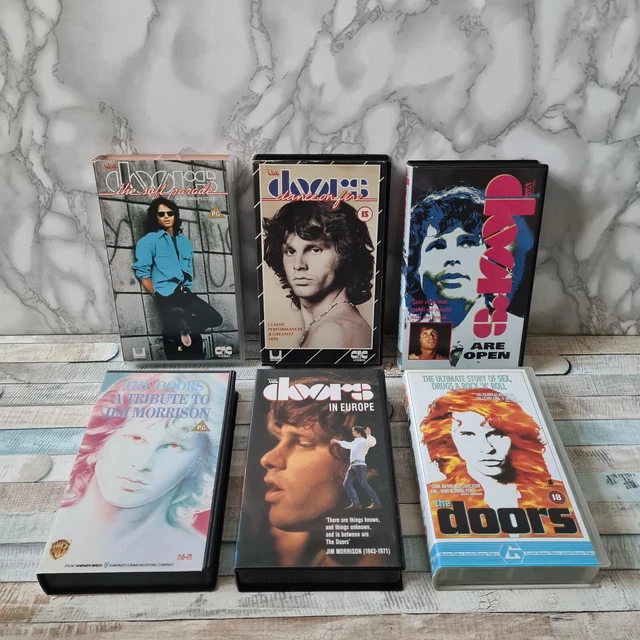 VHS VIDEO CASSETTE Tapes - The Doors - Jim Morrison - x 6 Tapes - Vcr £ ... VHS VIDEO CASSETTE Tapes - The Doors - Jim Morrison - x 6 Tapes - Vcr £ ...