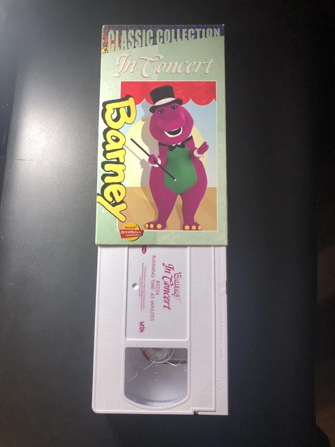 BARNEY THE CONCERT Classic Collection VHS $58.94 - PicClick CA