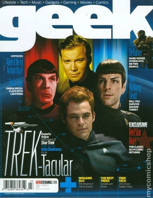 GEEK MAGAZINE VOL. 1 #5 VF 8.0 2013 Stock Image $5.00 - PicClick