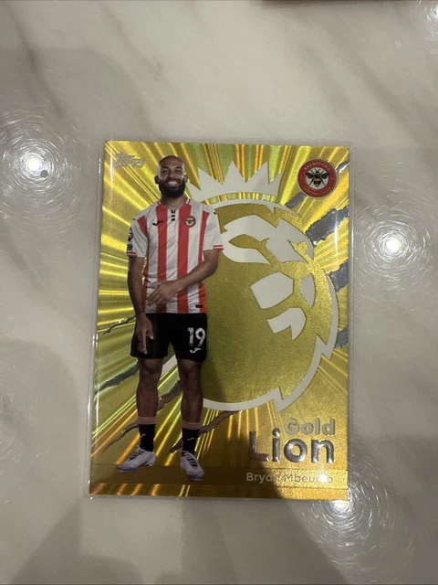 TOPPS 2026 BRYAN Mbeumo Gold Lion Card Premier League £3.82 - PicClick UK