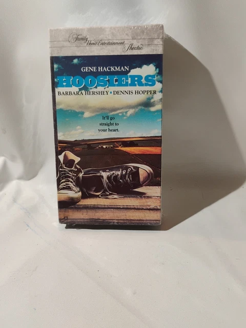 NIP HOOSIERS VHS 1988 Gene Hackman, Barbara Hershey, Dennis Hopper ...