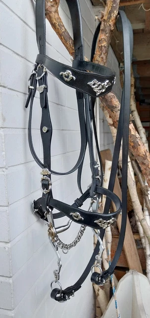 LUXUS BAROCKZAUM CORTESIA, WB Prunkkandare Zügel Lusitano PRE Friese ...