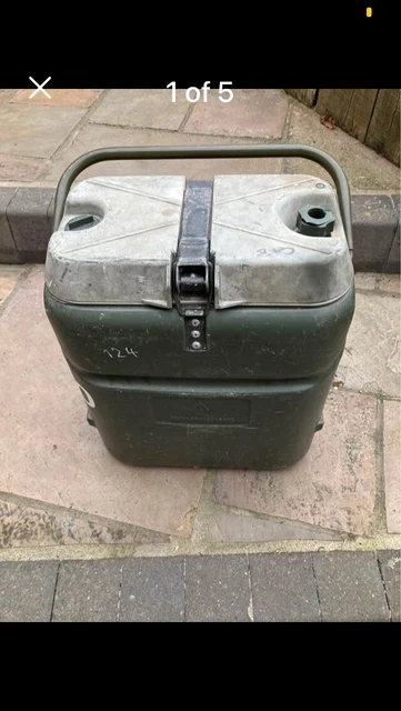 ARMY NORWEGIAN FOOD Container, Field Kitchen. Cool box hot food. VGC. £ ...