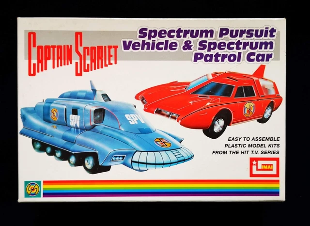 CAPTAIN SCARLET SPECTRUM Pursuit Vehicle & Spectrum Patrol Car £35.00 ...