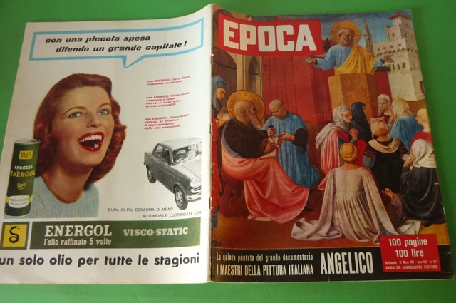 EPOCA 1957 AUDREY Hepburn Mel Ferrer+Olga Deterding+Ignazio Silone ...