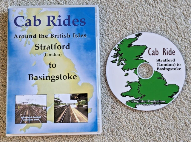 CAB RIDE DVD: Stratford (London) to Basingstoke Highbury Brentford ...