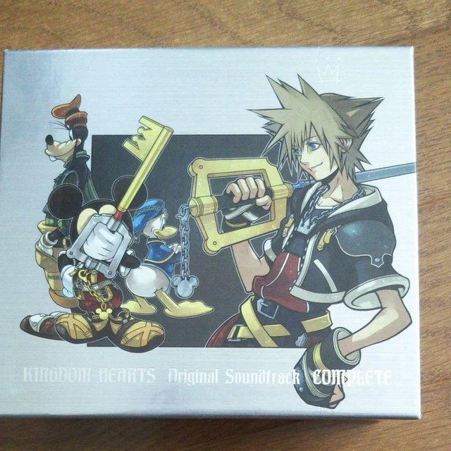 KINGDOM HEARTS ORIGINAL Soundtrack SQUARE ENIX COMPLETE Box set Normal ...