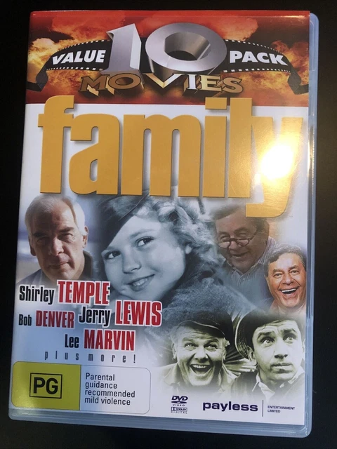 10 VALUE PACK Movies Family DVD, (NEW) REGION 4 EUR 13,84 - PicClick FR