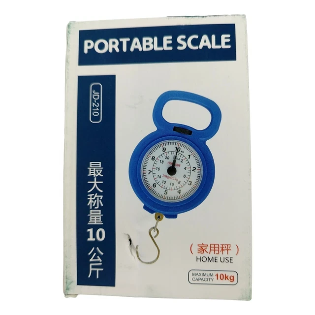 PÈSE BAGAGE MÉCANIQUE 10 KG Max Balance Pesée Petit Sac Valise Voyage ...