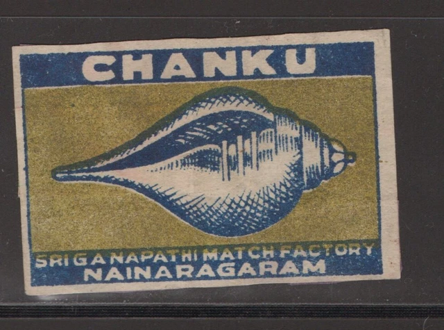 MATCHBOX LABELS INDIA- Chanku (Nama Chakra), Sri Ganapathi- # £2.25 ...