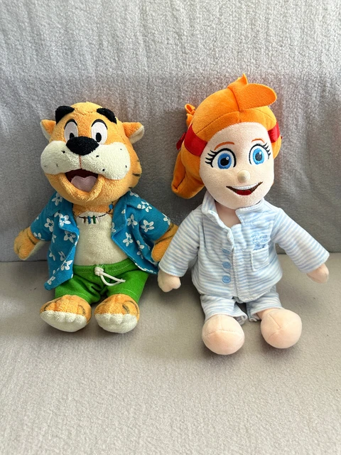 HAVEN HOLIDAYS PJ Polly and Roary the tiger soft toy plush bundle £14. ...