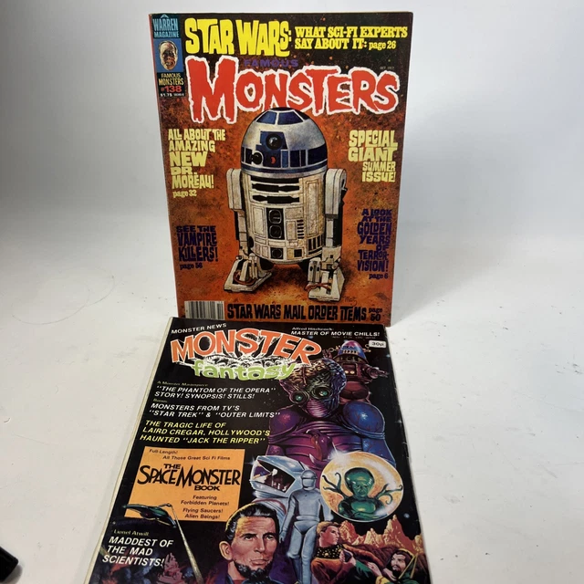 FAMOUS MONSTERS OF FILMLAND #138 OCT 1977 Monster Fantasy Bundle £16.99 ...