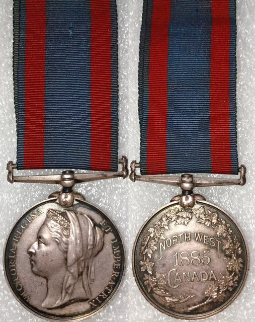 NORTHWEST CANADA 1885 Rebellion Medal, un-named Un-named, GVF condition ...