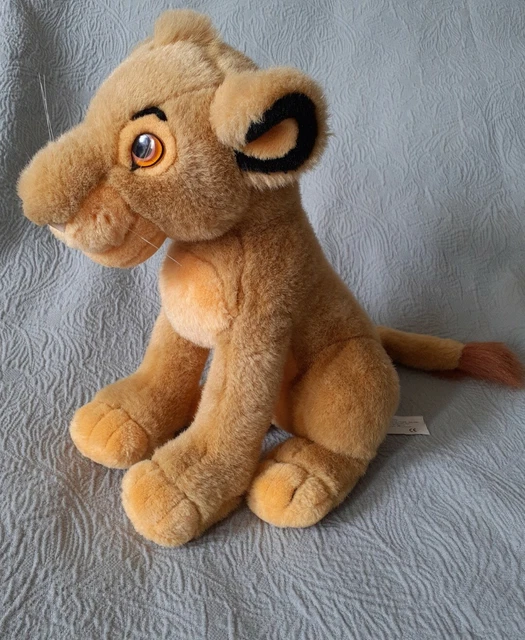 THE DISNEY STORE- Sitting Simba Cub - Plush Soft Toy Cuddly - Lion King ...