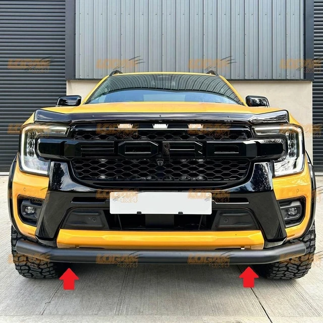 FORD RANGER RAPTOR Protection Avant Pare-choc Barre Noir Bull Bar 2023 ...