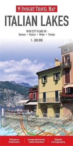 INSIGHT TRAVEL MAPS: Italian Lakes by APA Publications Limited Sheet ...