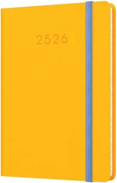 COLLINS 'LEGACY' 13 Month Mid/Academic Year Planner, July A6, Yellow ...