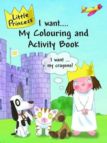 LITTLE PRINCESS I Want My Colouring and Activity Book, £4.34 - PicClick UK