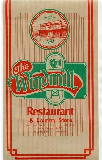 THE WINDMILL RESTAURANT & Country Store Menu Rainbow Blvd Salida ...