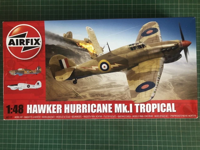 AIRFIX 1:48 HAWKER Hurricane Mk I Tropical EUR 14,02 - PicClick FR