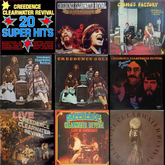 COMPLETE CREEDENCE CLEARWATER Revival Vinyl Vinyl Collection 12 records EUR 4,50 - PicClick DE