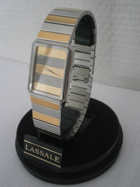 MONTRE SEIKO LASSALE extra plate à quartz ( piles neuves ) Vintage EUR ...