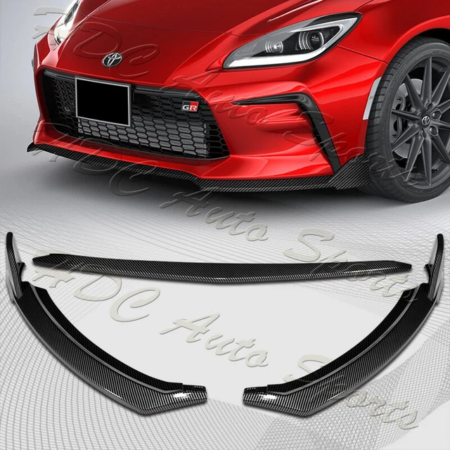 FOR 2022-2024 TOYOTA GR86 ST-Style Carbon Look Front Bumper Spoiler Splitter Lip £123.00 ...