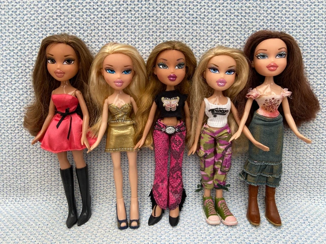BRATZ LOT 5 Dana Cloe Yasmin Pampered Style It Passion Fashion Step Out ...